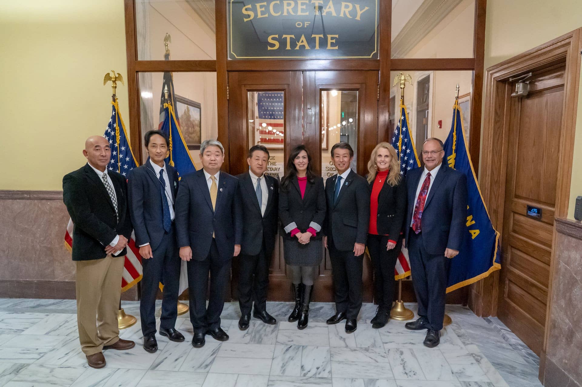 Secretary Christi Jacobsen meets with diplomatic delegation from Kumamoto Prefecture - Official ...