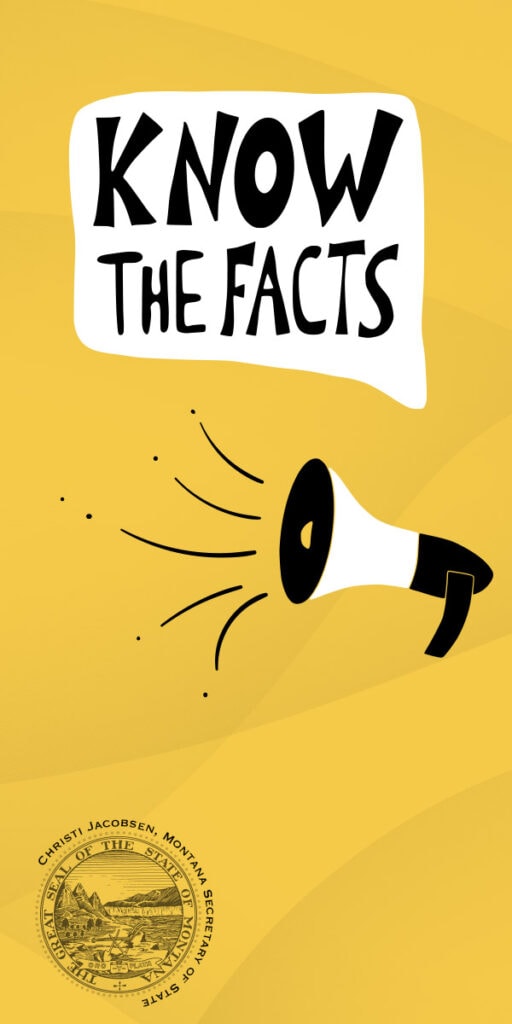 Election Facts - Official Montana Secretary of State Website - Christi ...